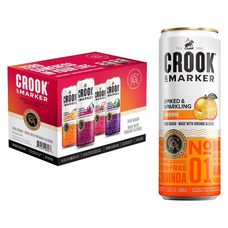 Crook & Marker Red Zero Sameness Variety 8pk 11.5oz Can 4% ABV - BevMo! – BevMo!