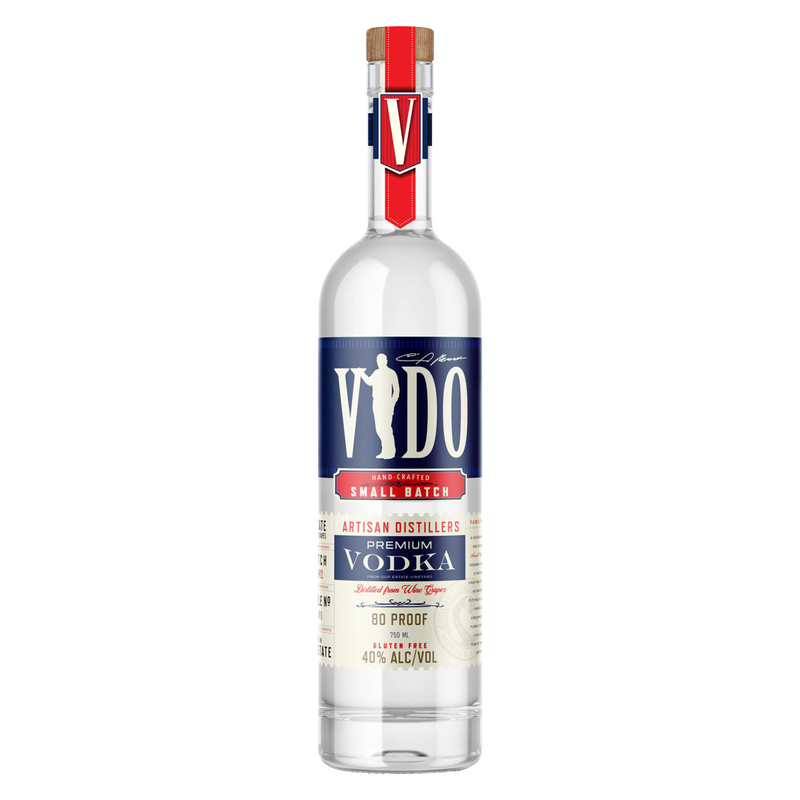 VIDO Vodka Small Batch 750ml - Vido – BevMo!
