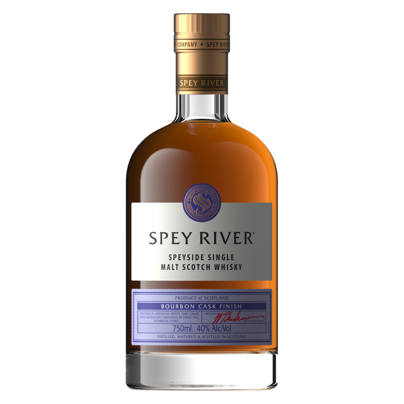 Spey River NAS Bourbon Cask Finish Single Malt 750ml - Spey River – BevMo!