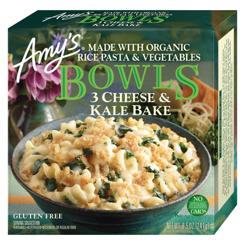 Amy's Kitchen Three Cheese Kale Bake Bowl 8.5oz - Amy's Kitchen – BevMo!