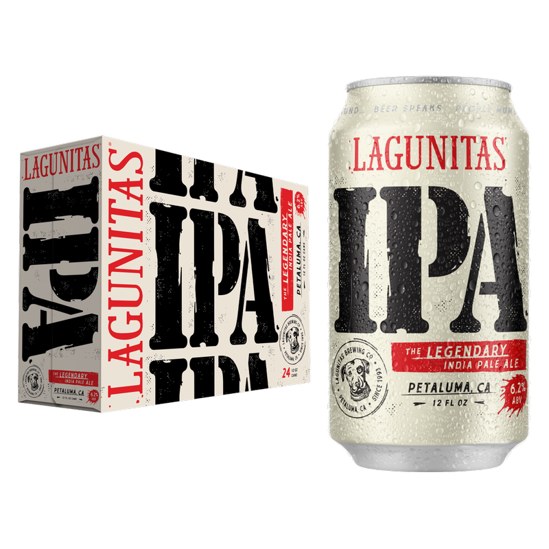 Lagunitas IPA 24pk 12oz Cans 6.2% ABV - Lagunitas – BevMo!