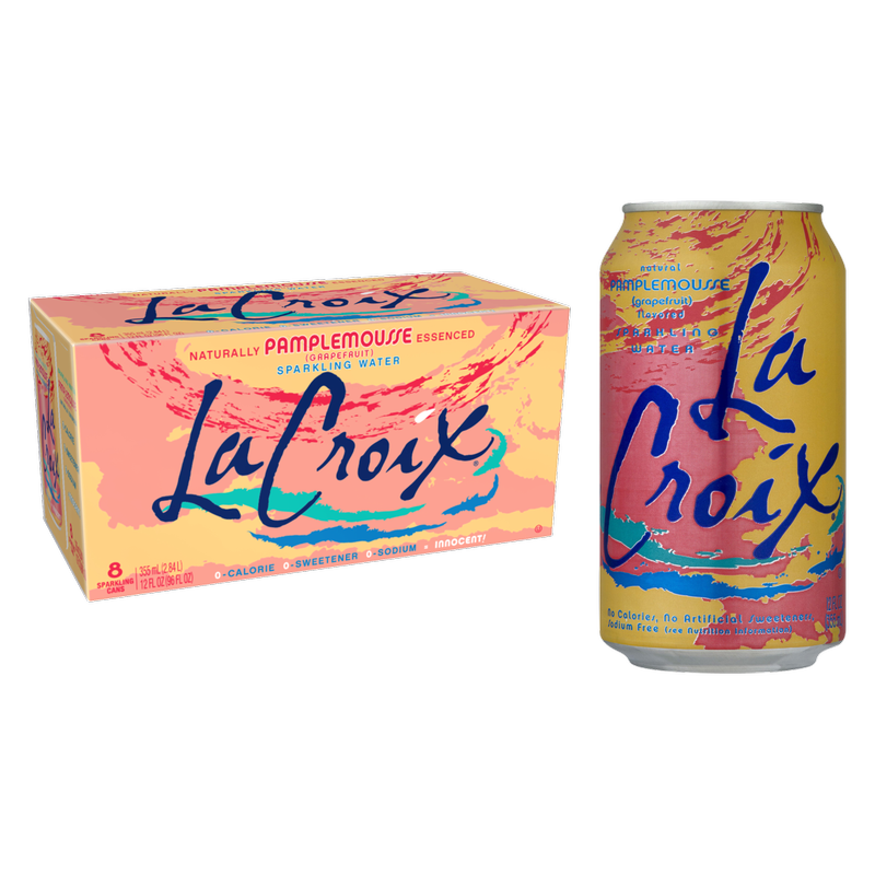 La Croix Grapefruit Sparkling Water 8pk 12oz Can – BevMo!