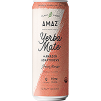 Amaz Yerba Mate + Amazon Adaptogens Peach Mango 12oz - Amaz – BevMo!