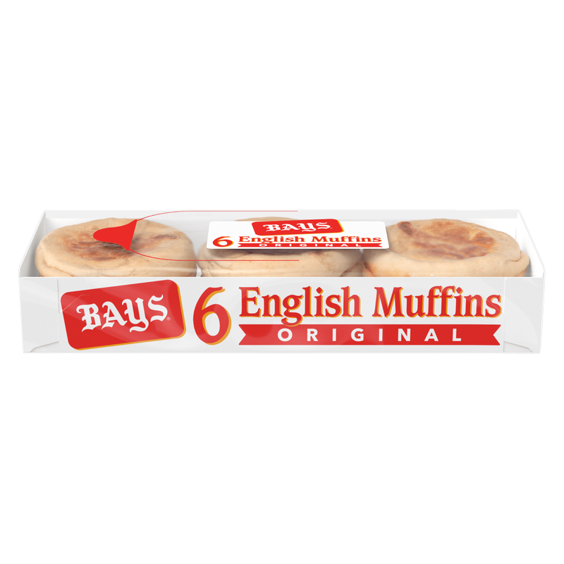 Bays Original English Muffins - 6ct - Bays English Muffin – BevMo!