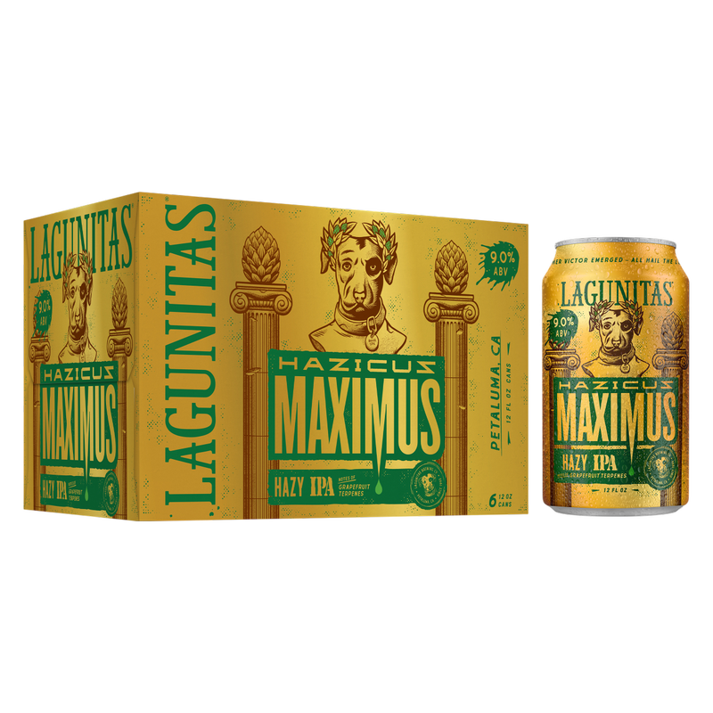 Lagunitas Maximus Hazy IPA 6pk 12oz Can 9% ABV - Lagunitas – BevMo!