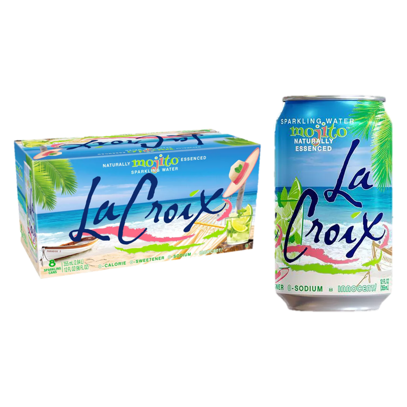 La Croix Mojito Sparkling Water 8pk 12oz Can – BevMo!