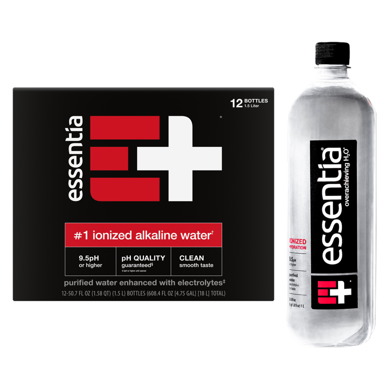 Essentia Water 12pk 1.5L Btl- XL - Essentia – BevMo!