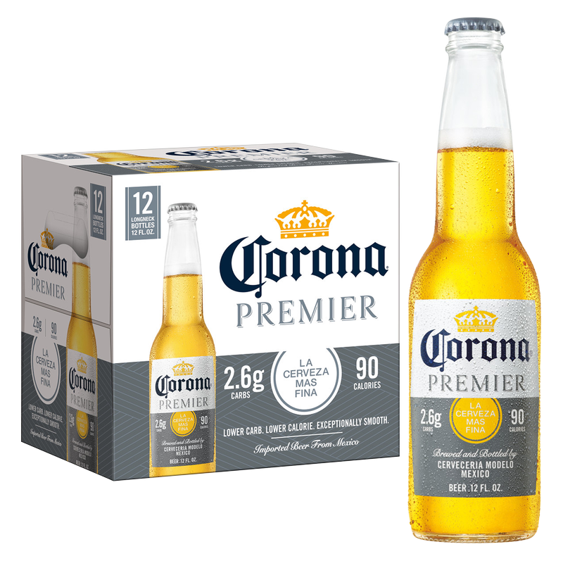 Corona Premier 12pk 12oz Btl 4.0% ABV - Corona Premier – BevMo!