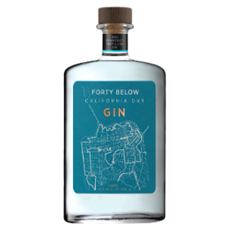 Forty Below Gin - Unknown – BevMo!