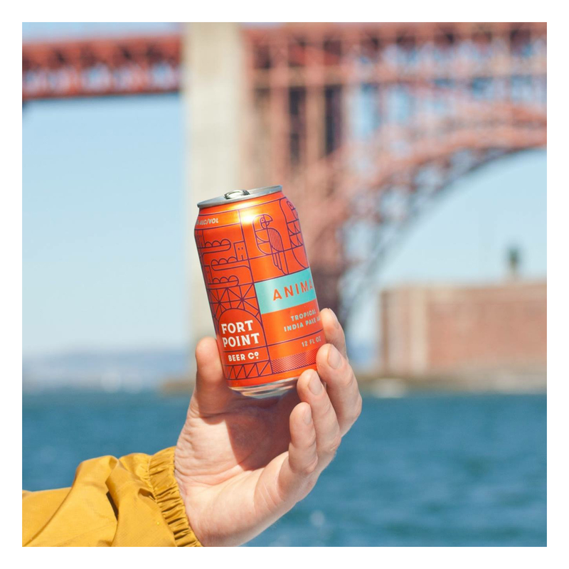 Fort Point Animal IPA Single 19.2oz Can - Fort Point – BevMo!