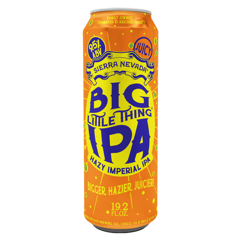 Sierra Nevada Big Little Thing Imperial IPA 19.2oz Can 9.0% ABV ...