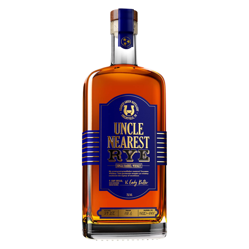 Uncle Nearest Rye SB Barrel #1 - Uncle Nearest – BevMo!