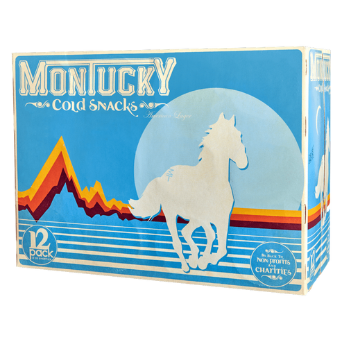 Montucky Cold Snacks Lager 12pk 12oz Can 4.1% ABV - Montucky – BevMo!