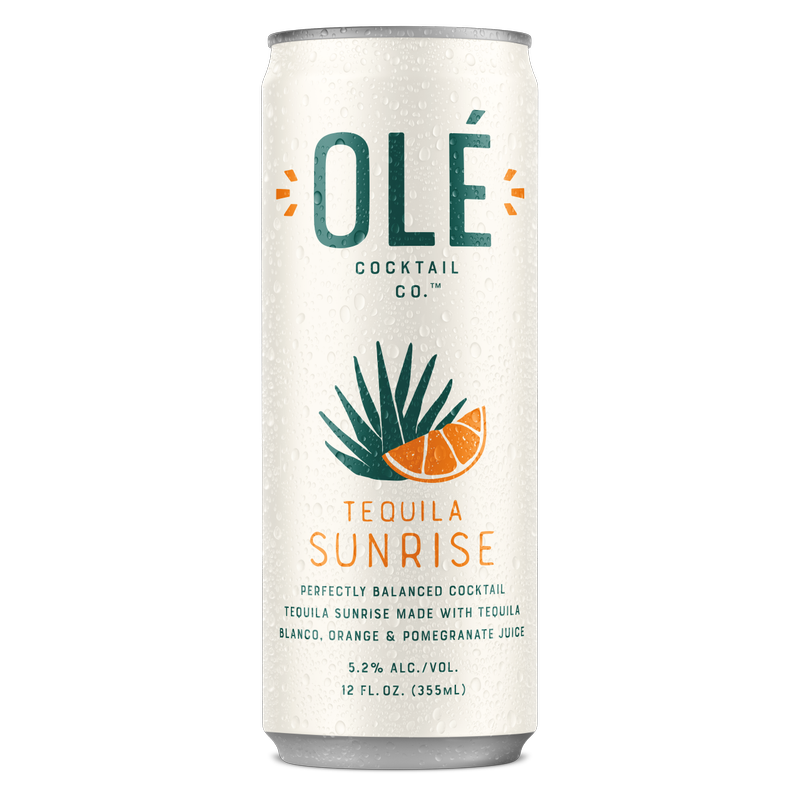 Ole Tequila Sunrise 12oz Can 5.2% ABV - Ole Cocktail Co. – BevMo!