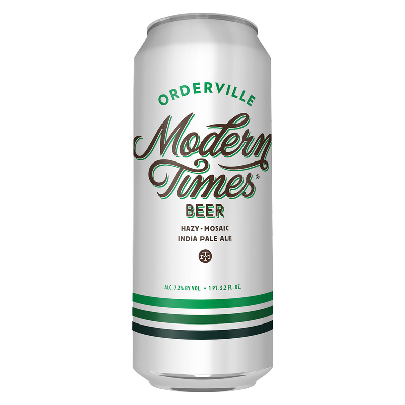 Modern Times Orderville Hazy IPA Single 19.2oz Can - Modern Times – BevMo!