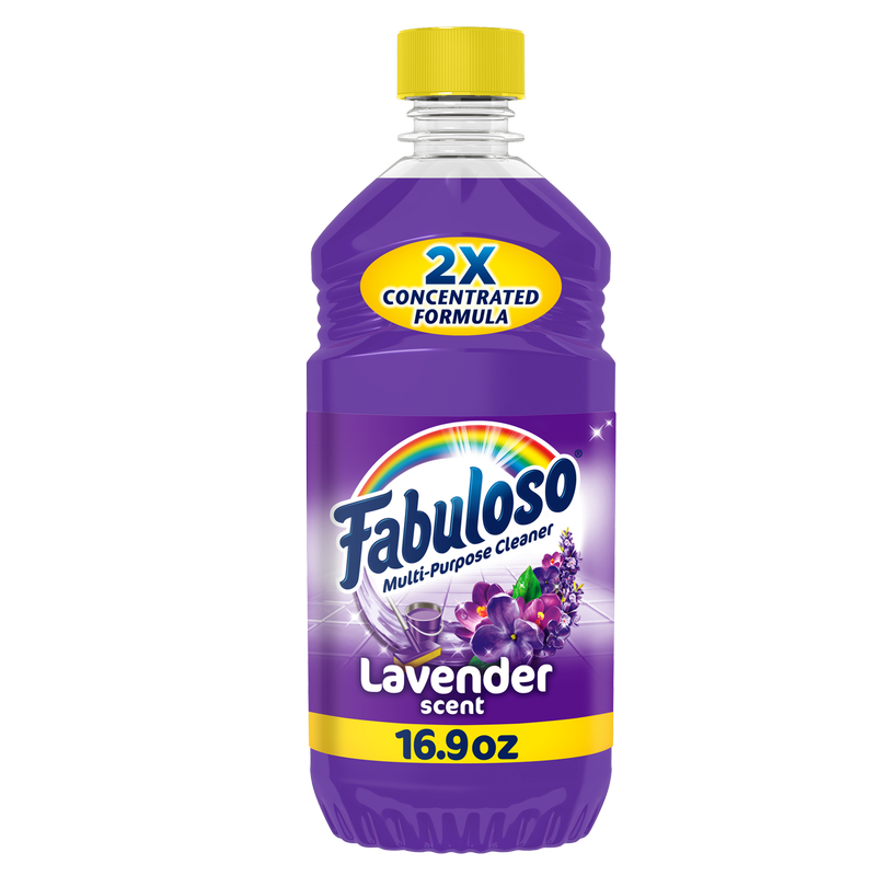 Fabuloso Multi-Purpose Cleaner 2X Concentrated Formula Lavender Scent ...