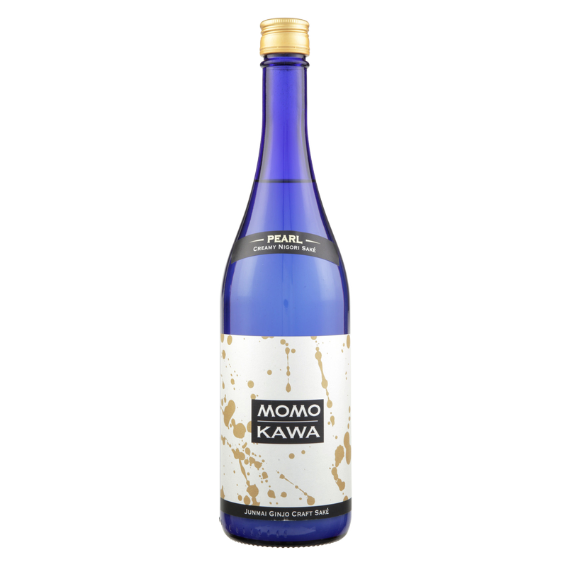 Momokawa Nigori Genshu Pearl Sake 750ml - Momokawa – BevMo!