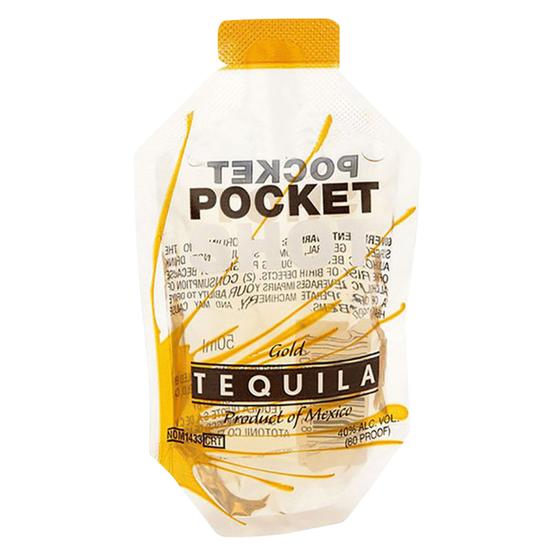 Pocket Shot Tequila 50ml - Pocket Shots – BevMo!