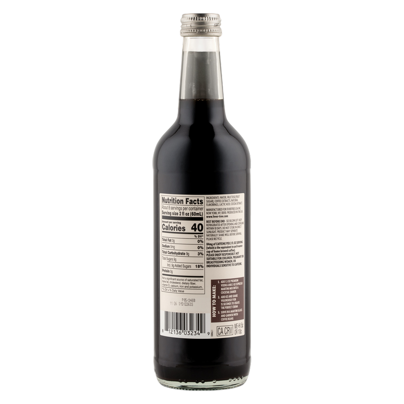 Fever Tree Espresso Martini 16.9oz Btl - Fever-Tree – BevMo!