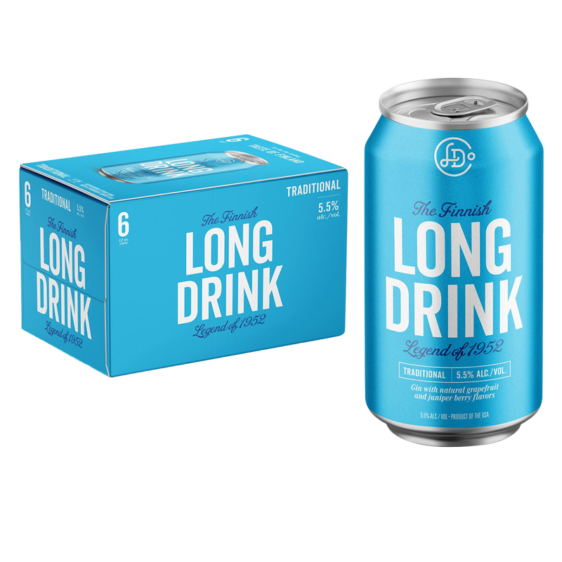 Long Drink Traditional 6pk 12oz Can 5.5% ABV - Long Drink – BevMo!