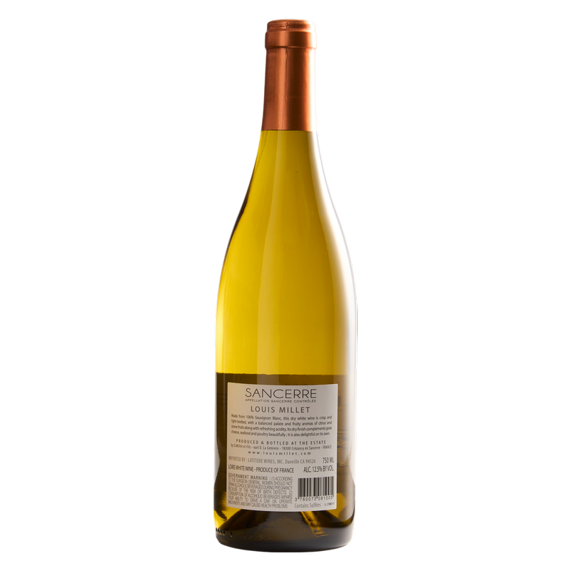 Louis Millet Sancerre 750ml - Louis Millet – BevMo!