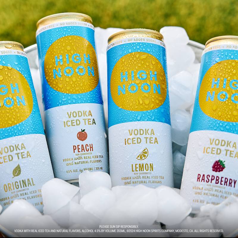 High Noon Iced Tea 8pk 12oz Can 5% ABV - High Noon – BevMo!