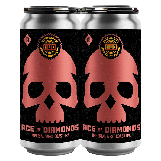 Hopworks Urban Brewery Ace of Diamonds IPA 4pk 16oz - Hopworks – BevMo!