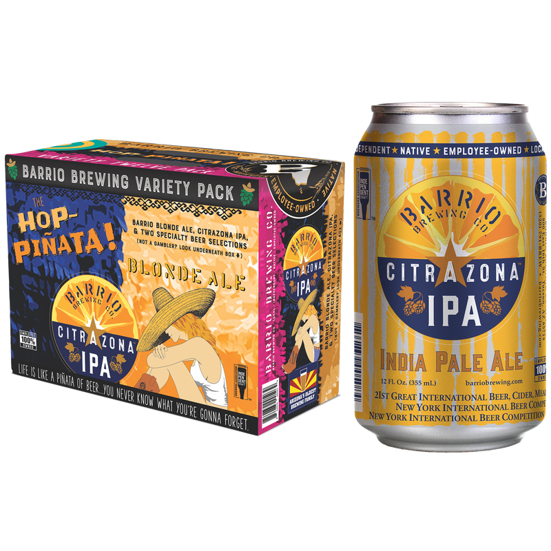 Barrio Ale Variety Pack 12pk 12oz Can 6.5% ABV - Barrio – BevMo!