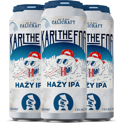 Calicraft Brewing Co. Hazy IPA Series - Karl The Fog (4PKC 16 OZ ...
