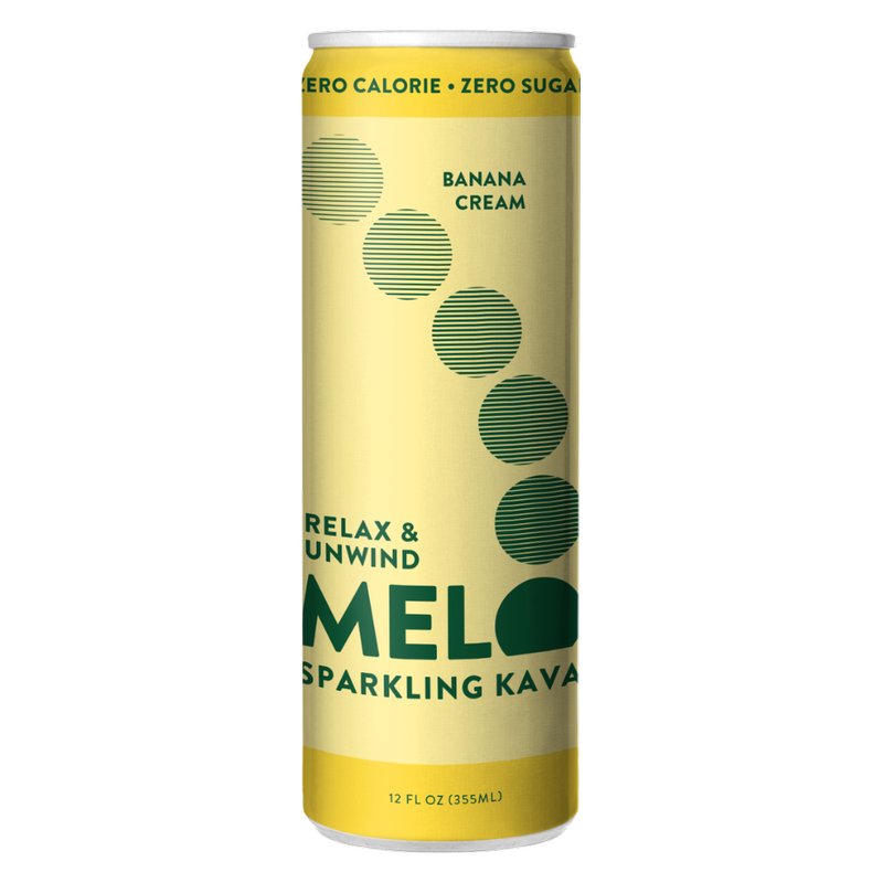 Melo Sparkling Kava Banana Cream 12oz Can - Melo – BevMo!
