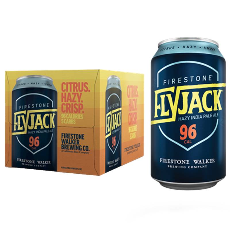 Firestone Walker FlyJack Hazy IPA 6pk 12oz Can 4.0% ABV - Firestone ...