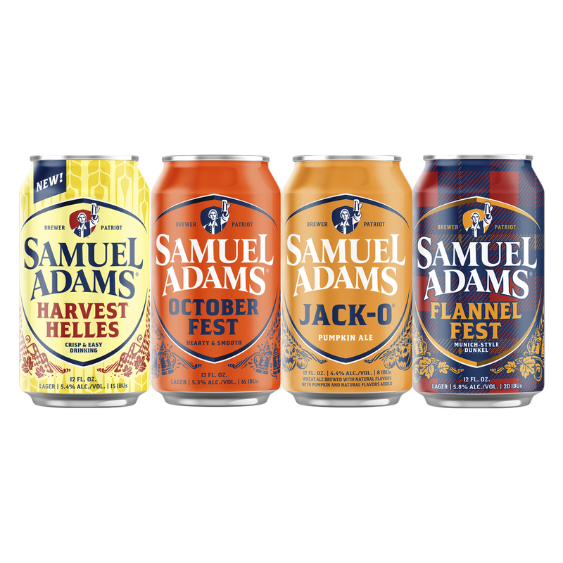 Samuel Adams Fall Legends Variety Pack 12pk 12oz Can - Samuel Adams – BevMo!