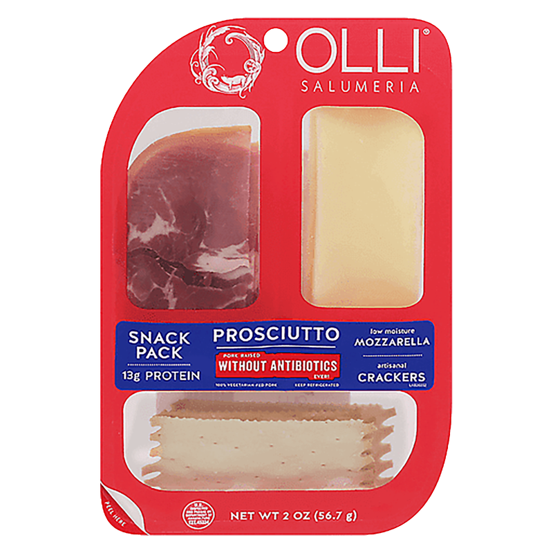 Olli Salumeria Prosciutto & Mozzarella Cheese Snack Pack - 2oz - Olli ...