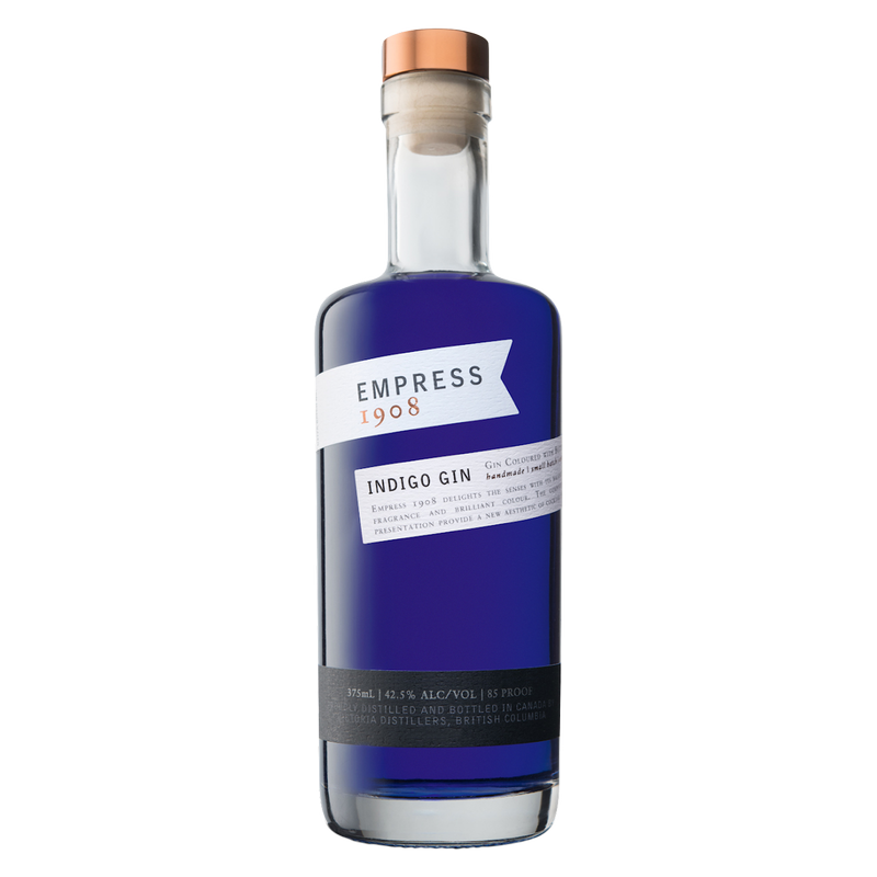 Empress 1908 Indigo Gin 375ml (85 Proof) - Empress 1908 – BevMo!