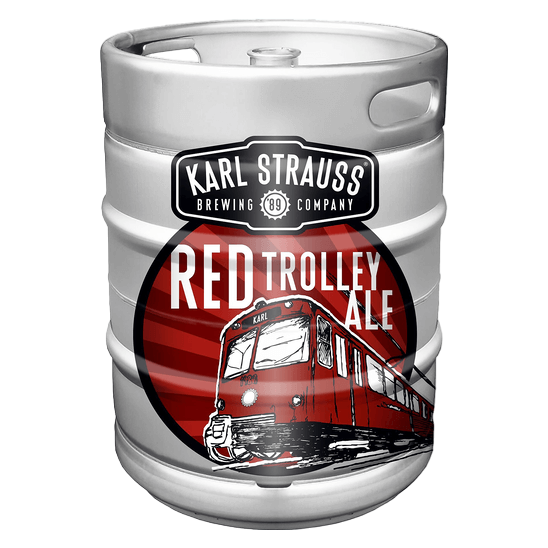 Karl Strauss Red Trolley Ale (15.5 GAL KEG) - Karl Strauss – BevMo!