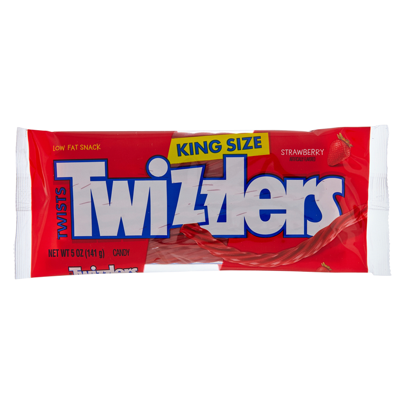 Twizzlers Strawberry Twists King Size 5oz - Twizzlers – BevMo!