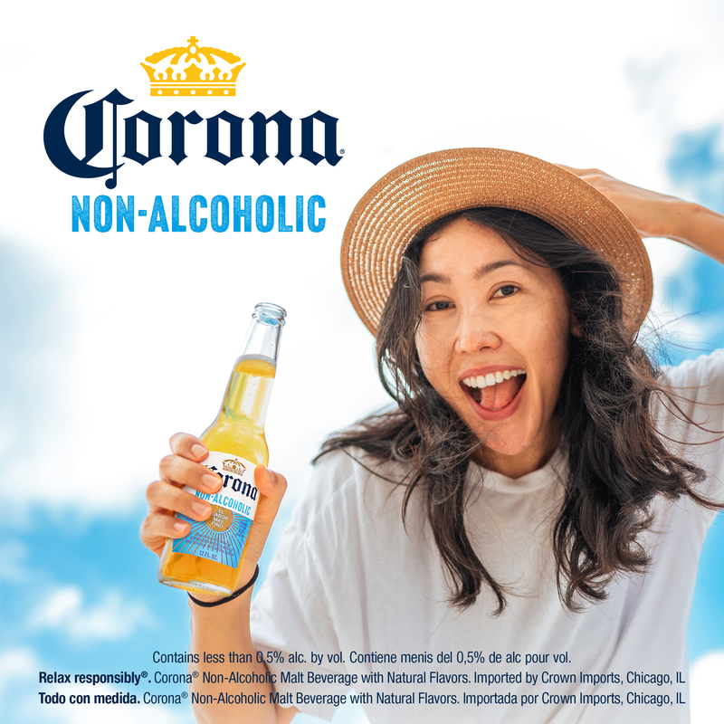Corona Non-Alcoholic 12pk 12oz Cans - Corona – BevMo!