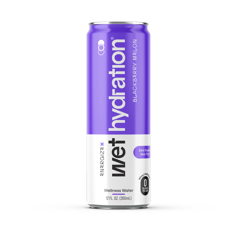 Wet Hydration Blackberry Melon Water 12oz Can - Wet Hydration – BevMo!