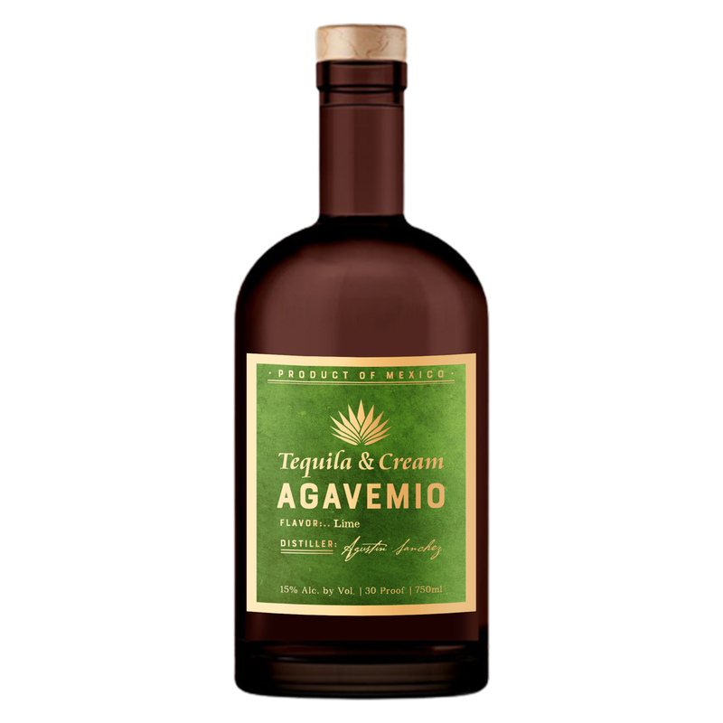 Agavemio Lime Tequila & Cream 750ml (30 proof) - Agavemio – BevMo!