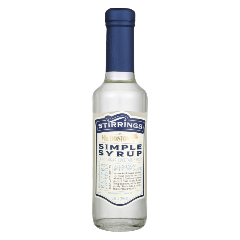Stirrings Simple Syrup 12 oz - Stirrings – BevMo!