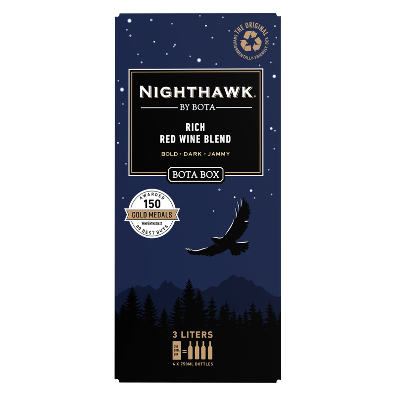 Bota Box Nighthawk Black 3 Liter Box - Bota Box – BevMo!