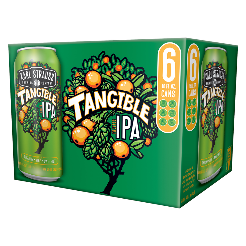 Karl Strauss Brewing Co. Tangible Fruited IPA 6pk 16oz Can - Karl ...