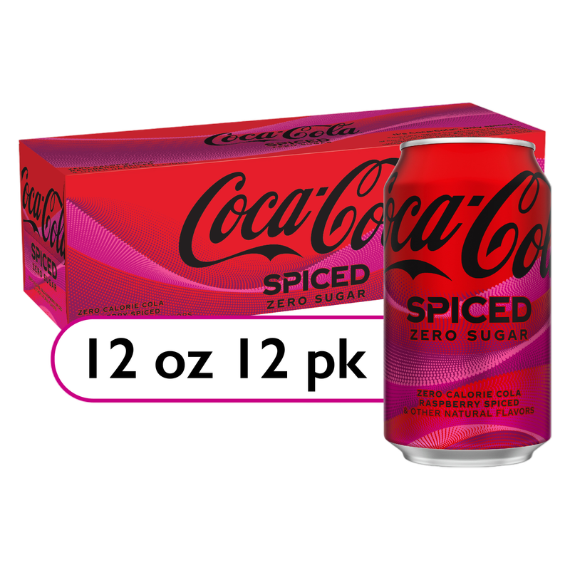 Coca-Cola Spiced Zero Sugar 12pk 12oz Can - Coca-Cola – BevMo!