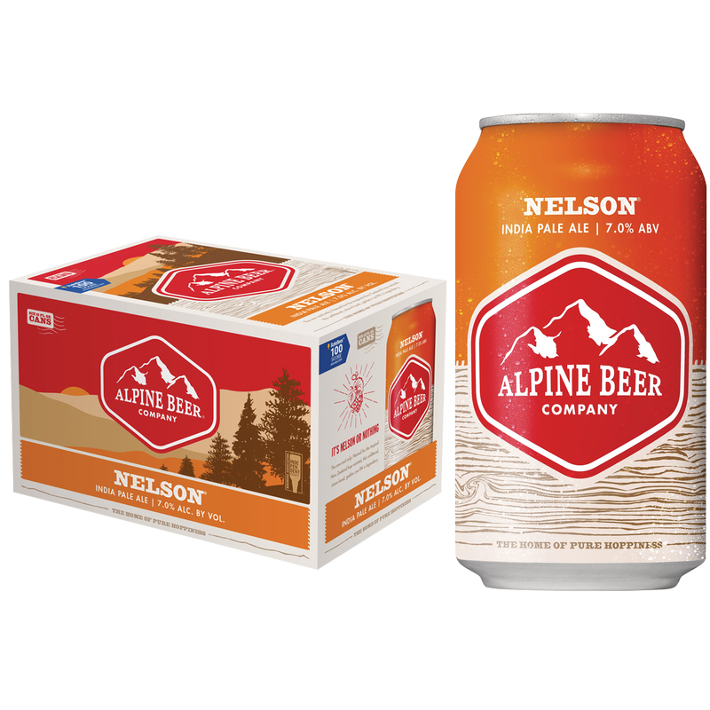 Alpine Nelson IPA 6pk 12oz Can 7.0% ABV - Alpine – BevMo!