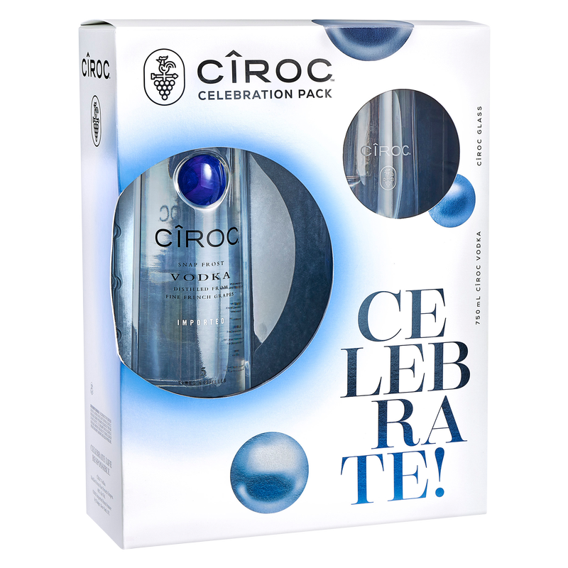 Ciroc Vodka Gift Set 750ml - Ciroc – BevMo!