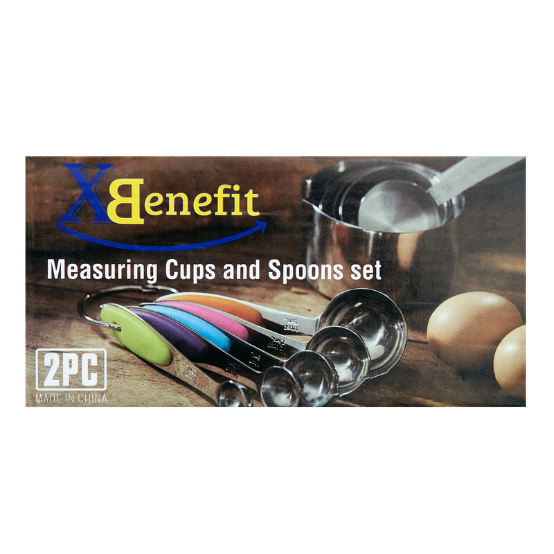 Stainless Steel Measuring Cup Set of 5 - X Benefit – BevMo!