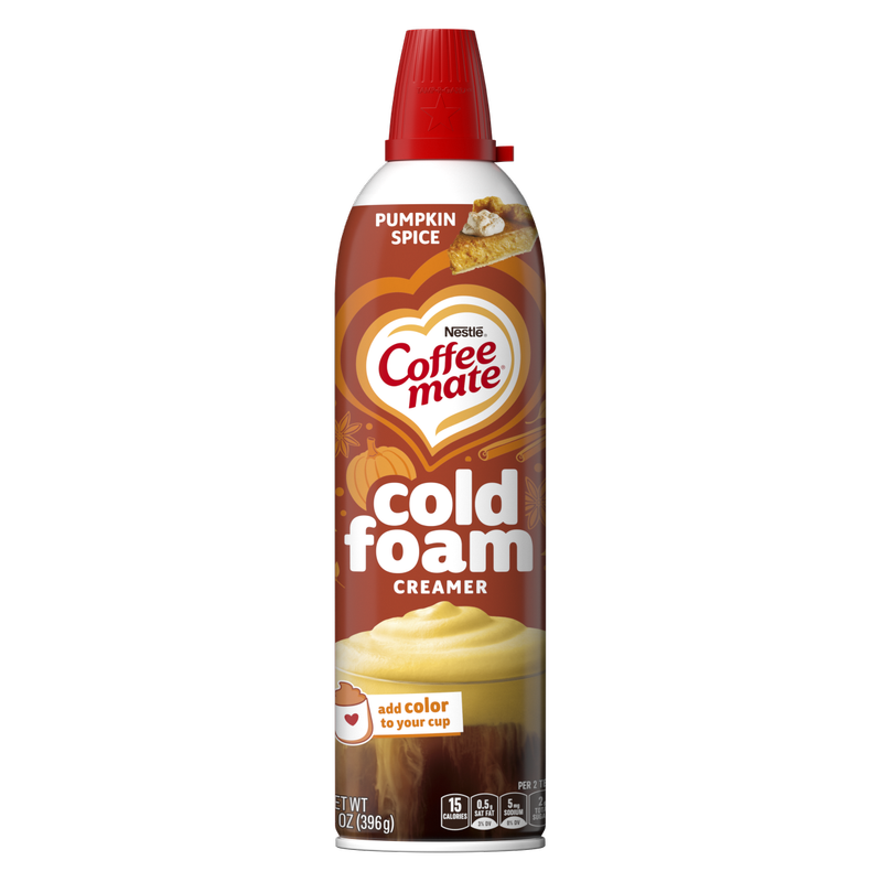 Coffee Mate Pumpkin Spice Cold Foam 14oz Btl - Coffee Mate – BevMo!