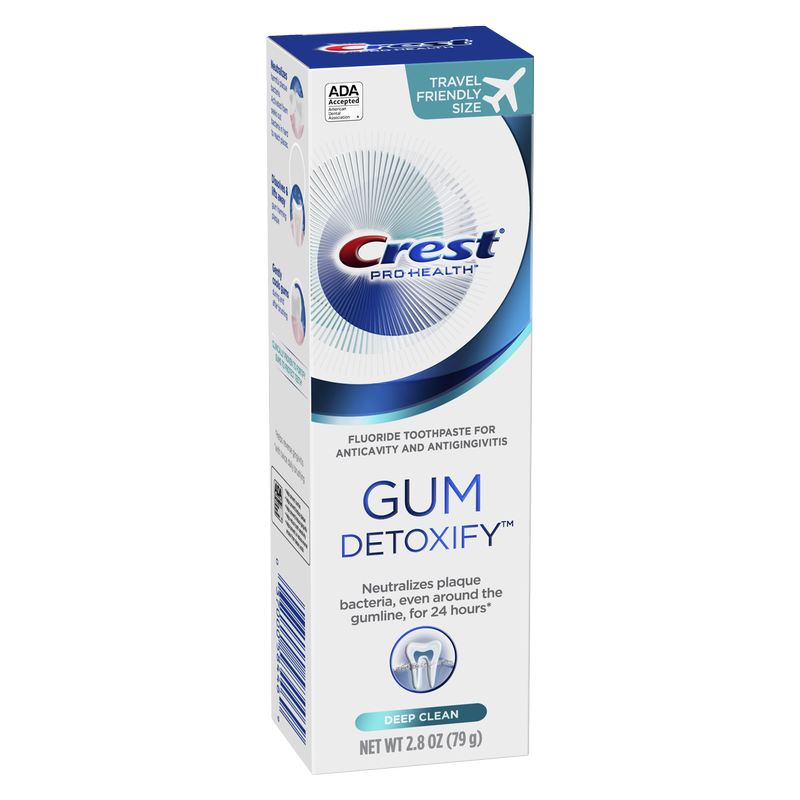 Crest Gum Detox Deep Clean Toothpaste 2.8oz - Crest – BevMo!