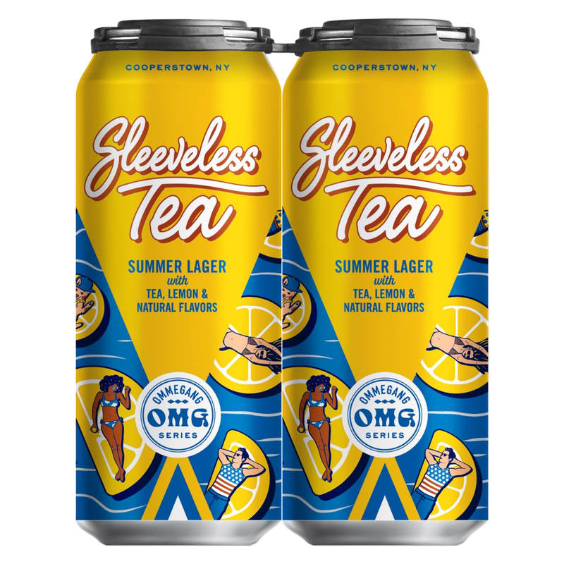 Ommegang Sleeveless Tea Summer Lager 4pk 16oz Cans - Ommegang – BevMo!