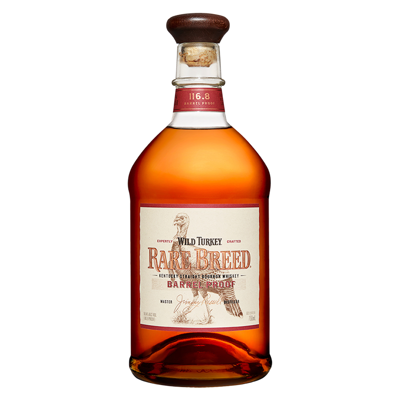 Wild Turkey Rare Breed Bourbon 750ml (116 Proof) - Wild Turkey – BevMo!
